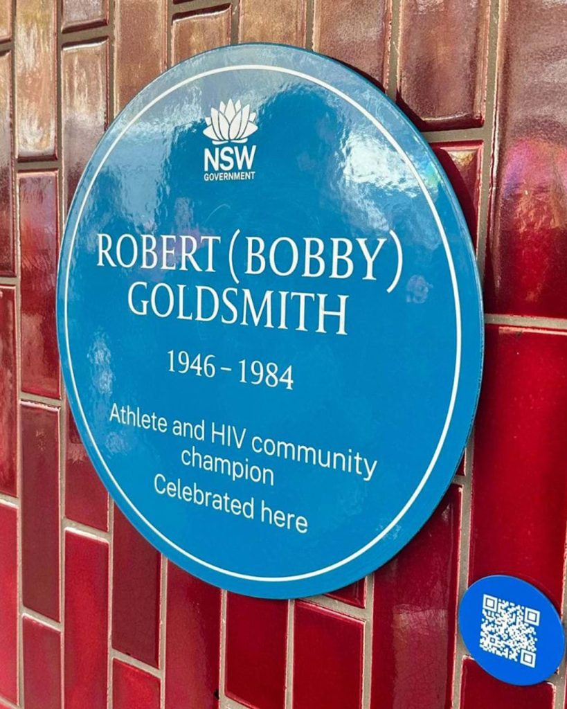 Bobby Goldsmith honoured with NSW Blue Plaque
